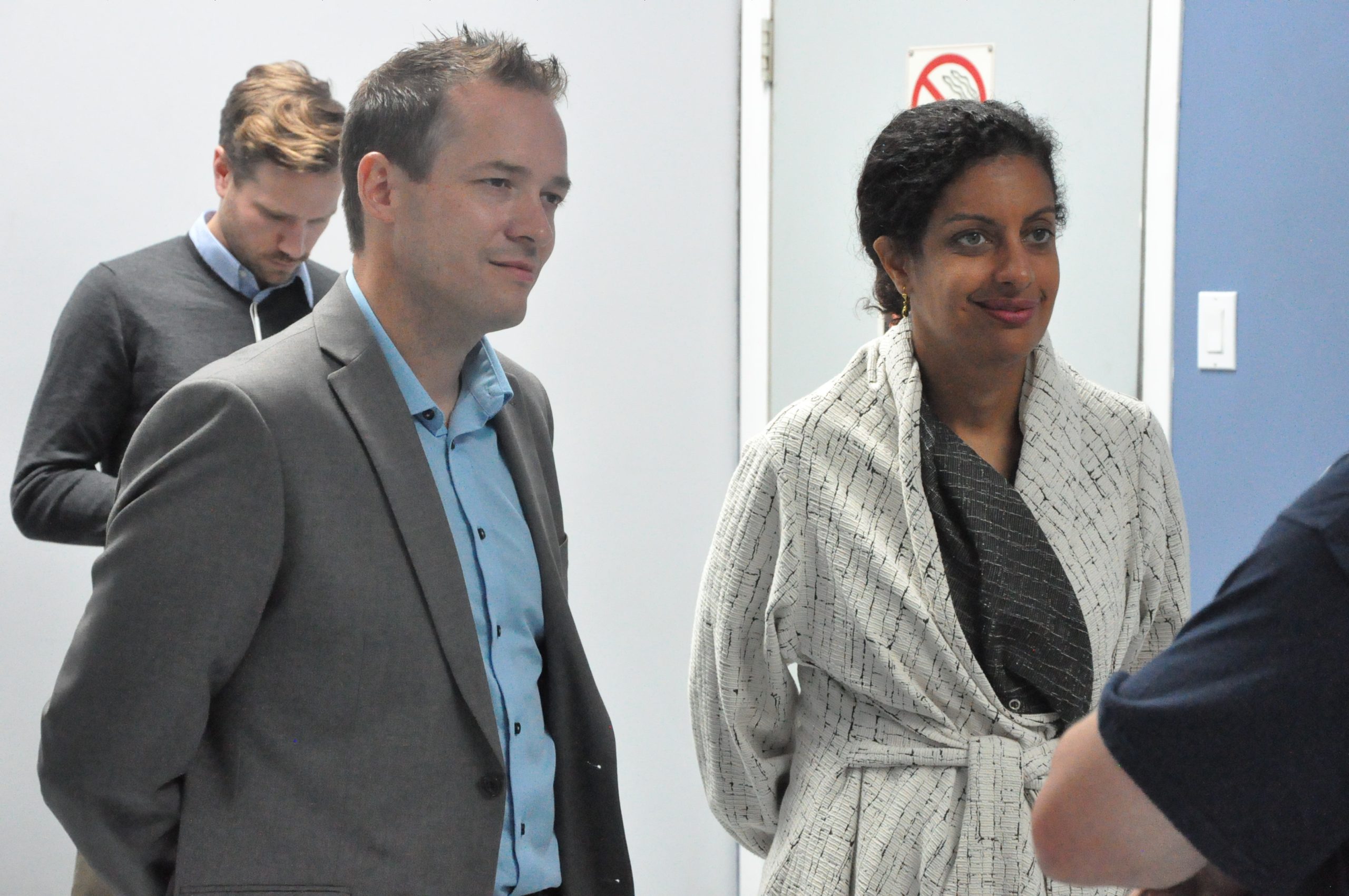 Dominique Anglade prête main-forte à Alexandre Boulay