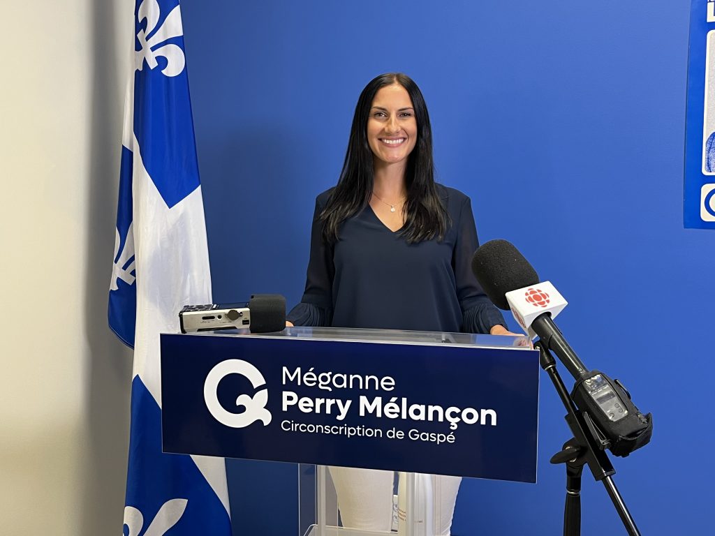 Méganne Perry Melançon lance sa campagne - Radio Gaspésie