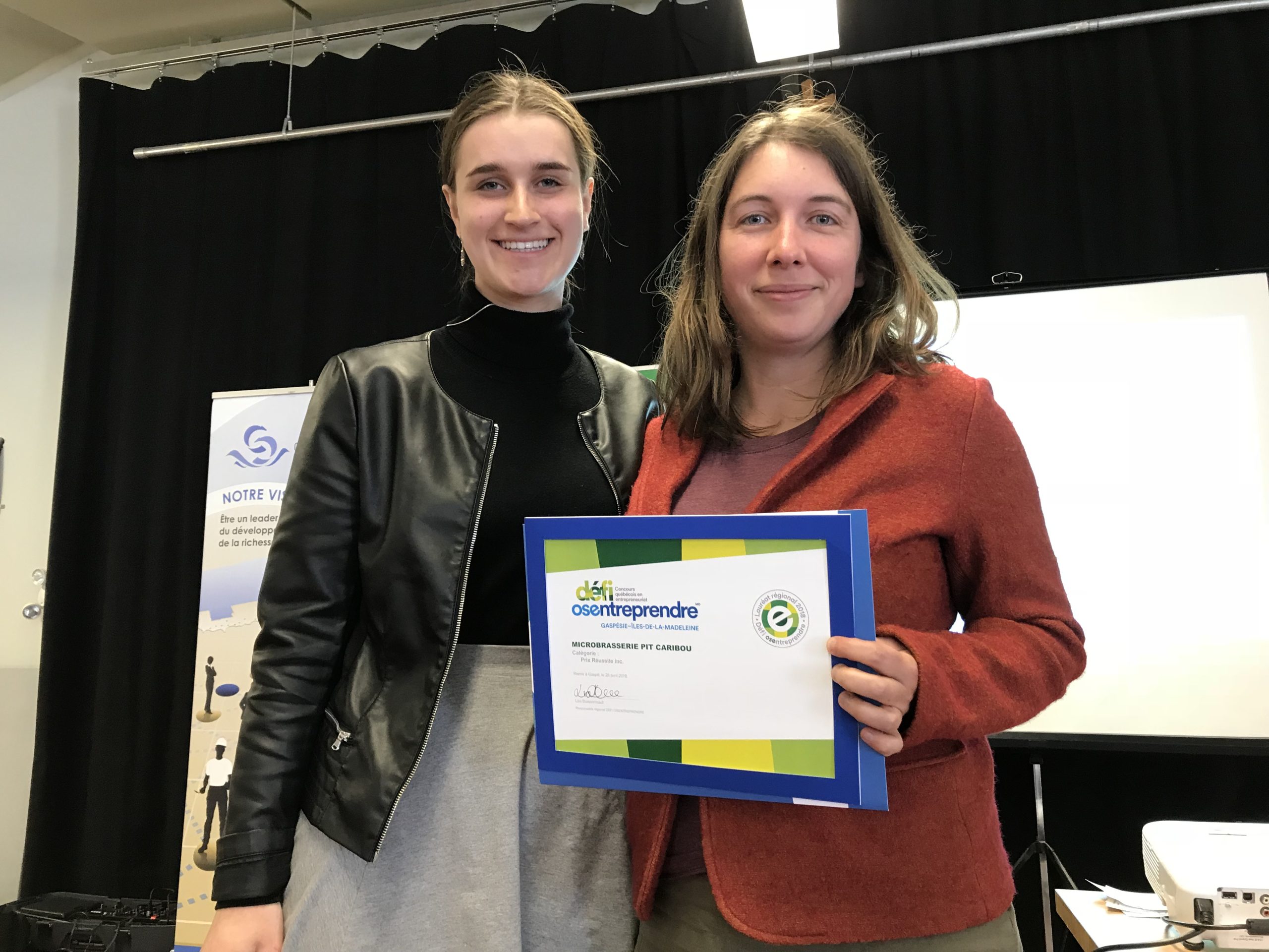 Défi OSEntreprendre : Pit Caribou obtient le Prix Réussite inc.